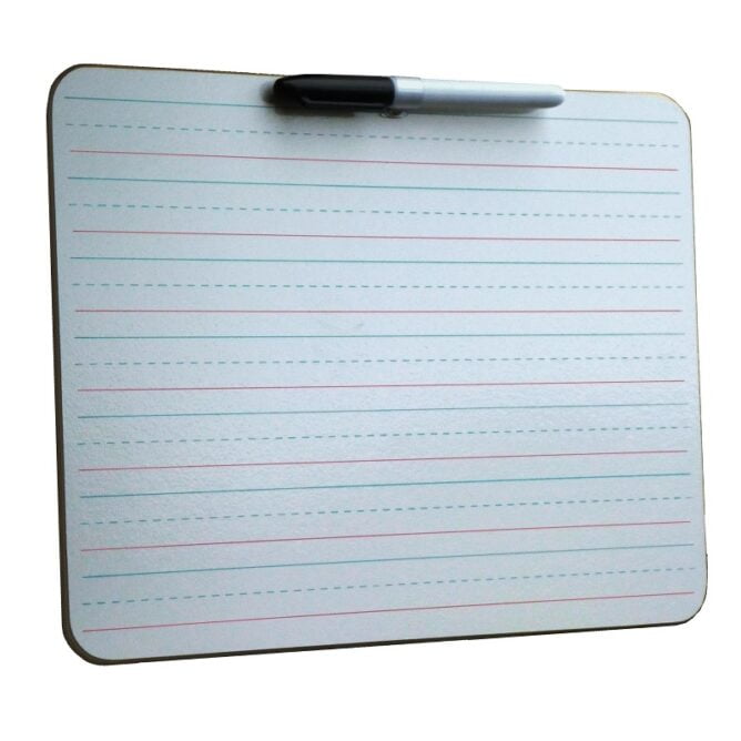 Acrylic Double-sided A4 Whiteboard - Whiteboards NZ